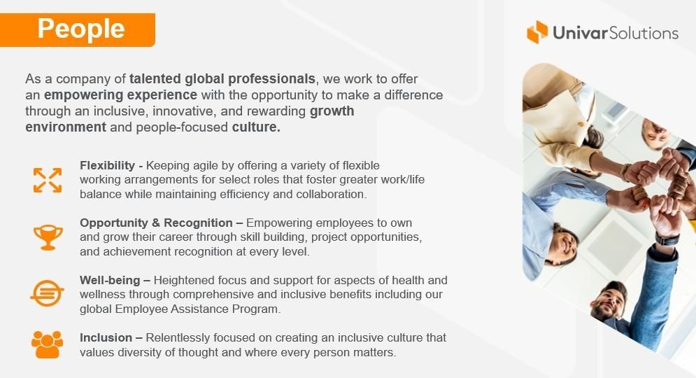 Univar Solutions Mission, Benefits, and Work Culture | Indeed.com