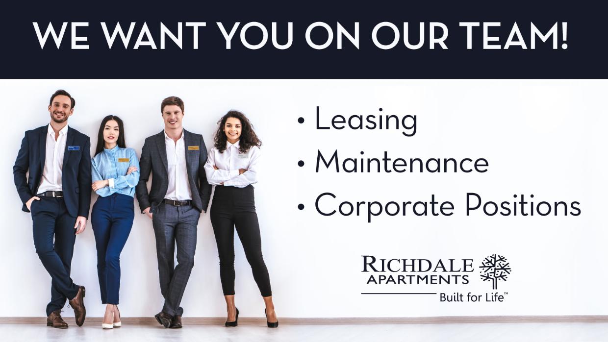 Richdale Apartments Mission, Benefits, and Work Culture | Indeed.com