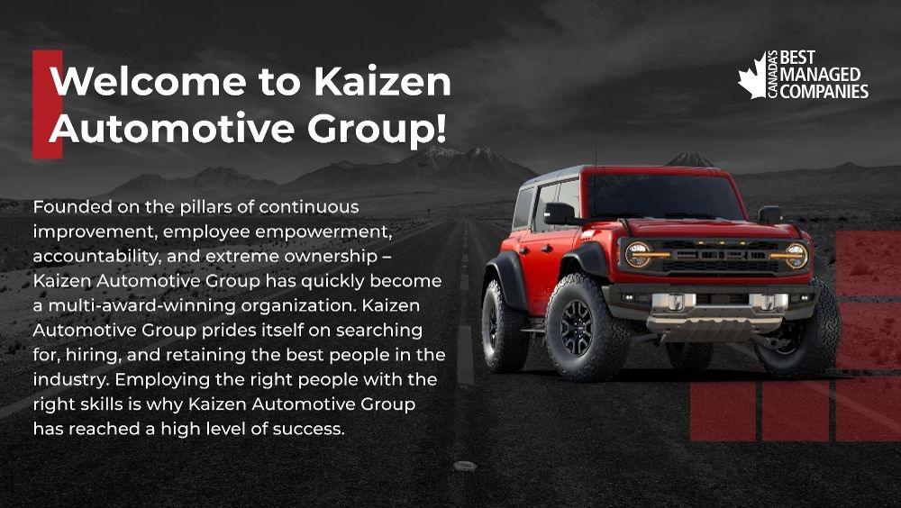 Kaizen Automotive Group Mission, Benefits, and Work Culture | Indeed.com