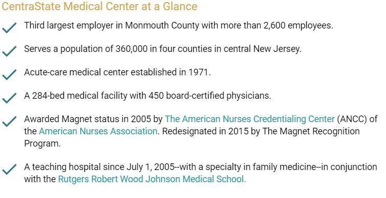 CentraState Healthcare System Mission, Benefits, and Work Culture ...