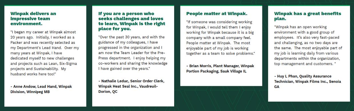 Winpak Mission, Benefits, and Work Culture | Indeed.com
