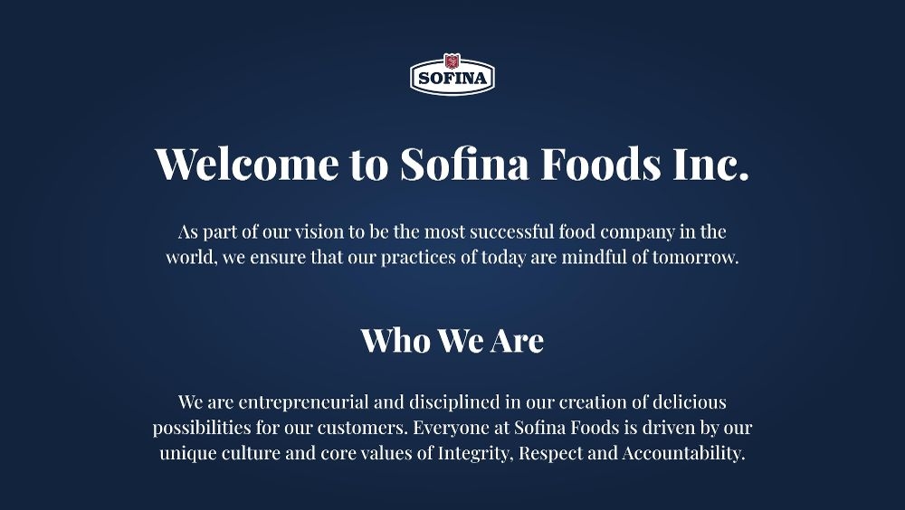 Sofina Foods Mission, Benefits, and Work Culture | Indeed.com