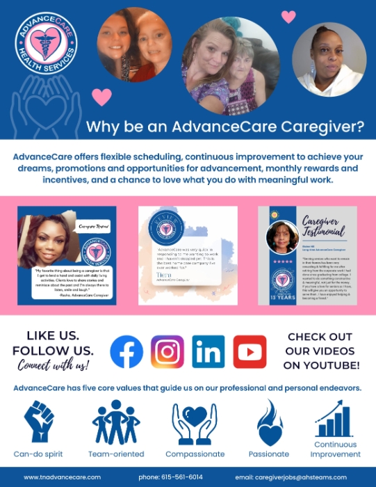 AdvanceCare Health Services, LLC Mission, Benefits, and Work Culture ...