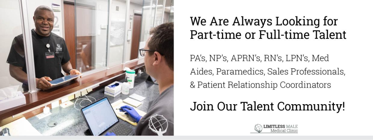 Limitless Male Medical Mission, Benefits, and Work Culture | Indeed.com