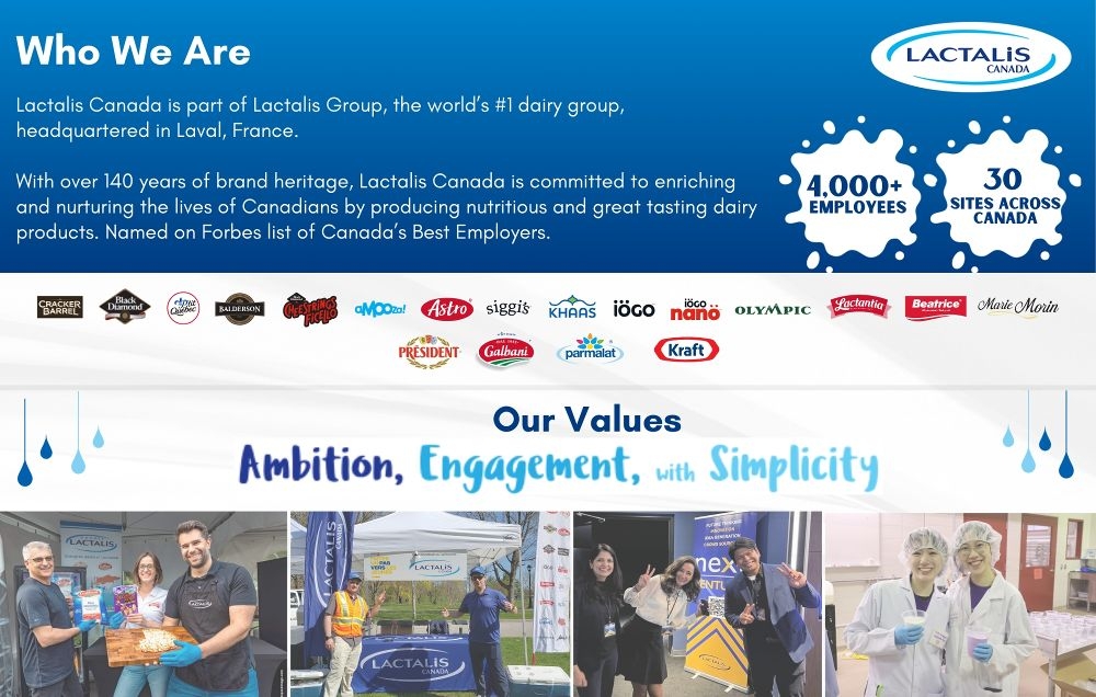 Lactalis Canada Inc Mission, Benefits, and Work Culture | Indeed.com