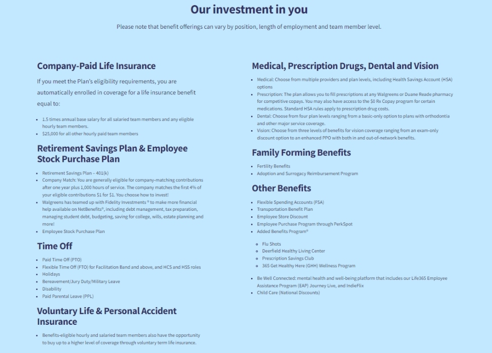 Walgreens Mission, Benefits, and Work Culture | Indeed.com