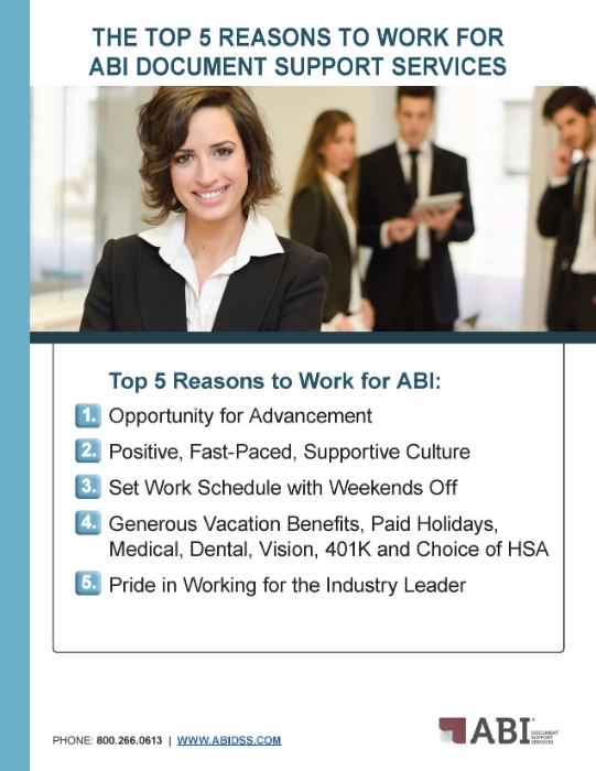 ABI Document Support Services Mission, Benefits, and Work Culture ...