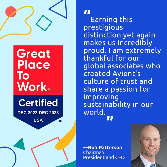 Avient Mission, Benefits, and Work Culture | Indeed.com