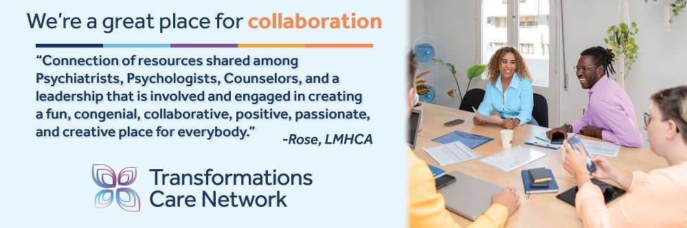 Transformations Care Network Mission, Benefits, and Work Culture | Indeed.com