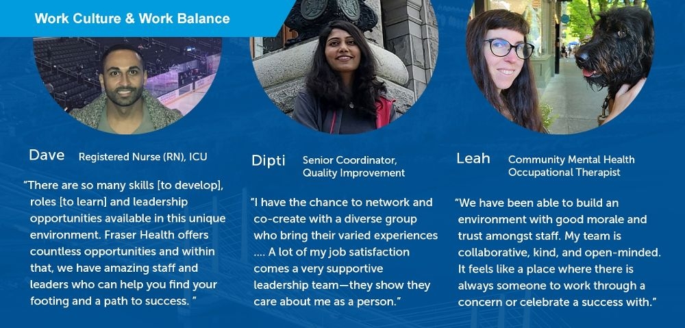 Fraser Health Mission, Benefits, and Work Culture | Indeed.com