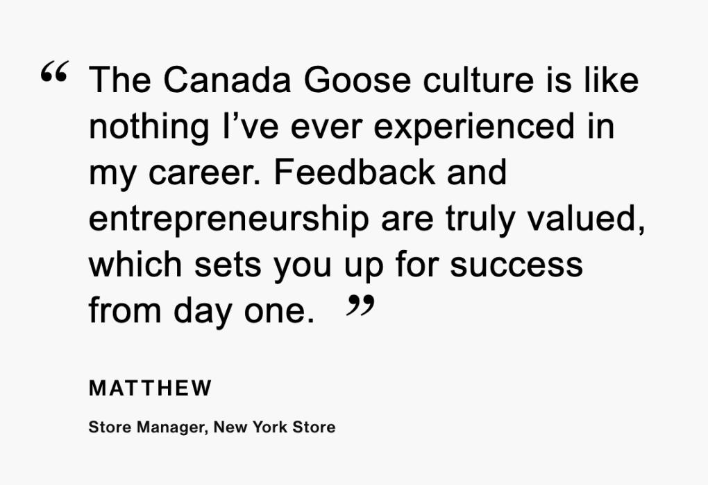 Canada Goose Mission, Benefits, and Work Culture | Indeed.com