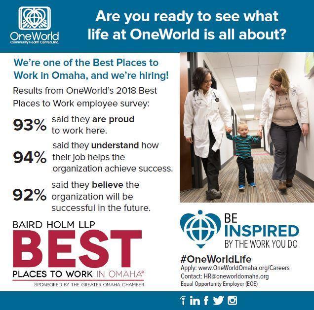 OneWorld Community Health Centers Mission, Benefits, and Work Culture ...