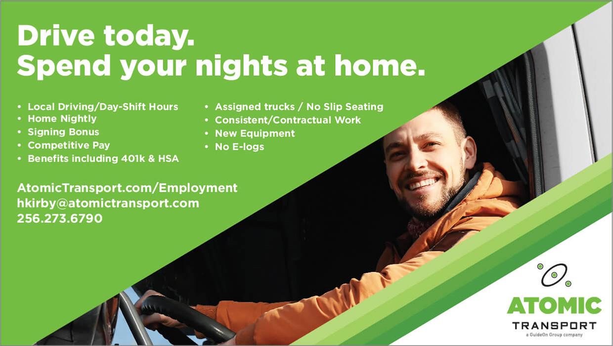 Atomic Transport, LLC Mission, Benefits, and Work Culture | Indeed.com