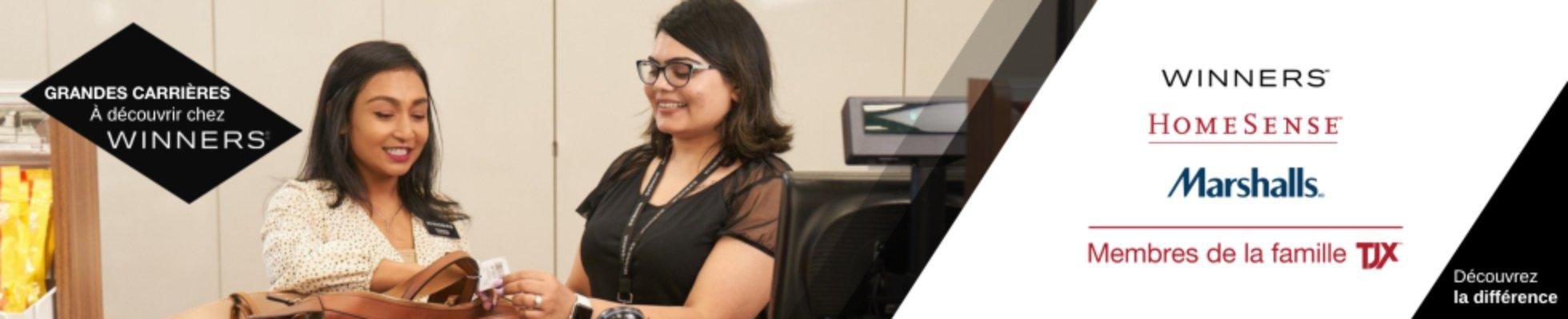 200+ offres TJX Canada Winners, 25 avril 2024 | Indeed.com