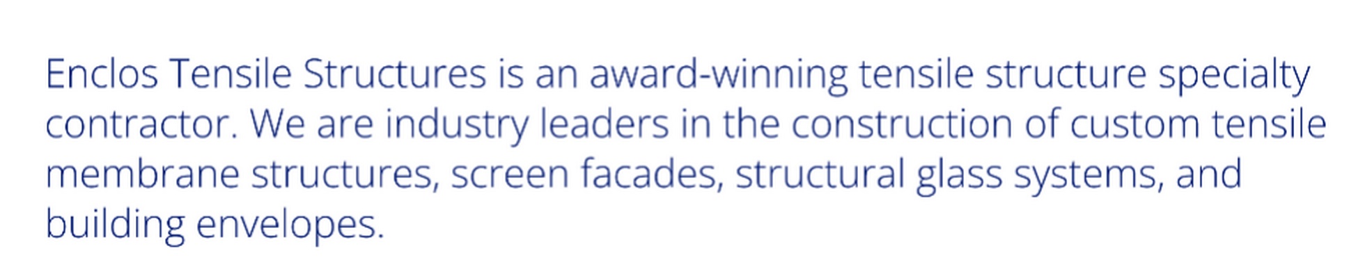 Enclos Tensile Structures employment and reviews | SimplyHired