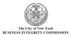 New York City Business Integrity Commission Careers and Employment ...